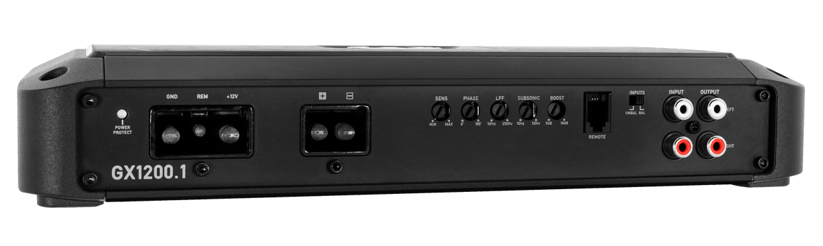 GX 1200W 1-Channel Monoblock Class D Amplifier - Phoenix Gold