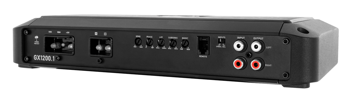 GX 1200W 1-Channel Monoblock Class D Amplifier - Phoenix Gold